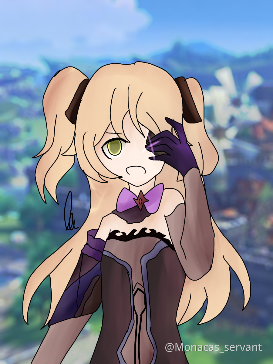 Fischl Fanart Genshin Impact | HoYoLAB