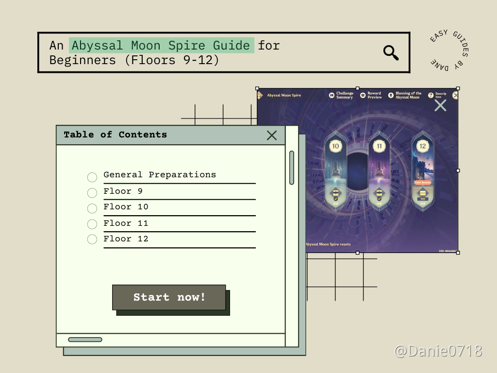 [V1.4 Guide] An Abyssal Moon Spire Guide for Beginners (Floors 9-12 ...
