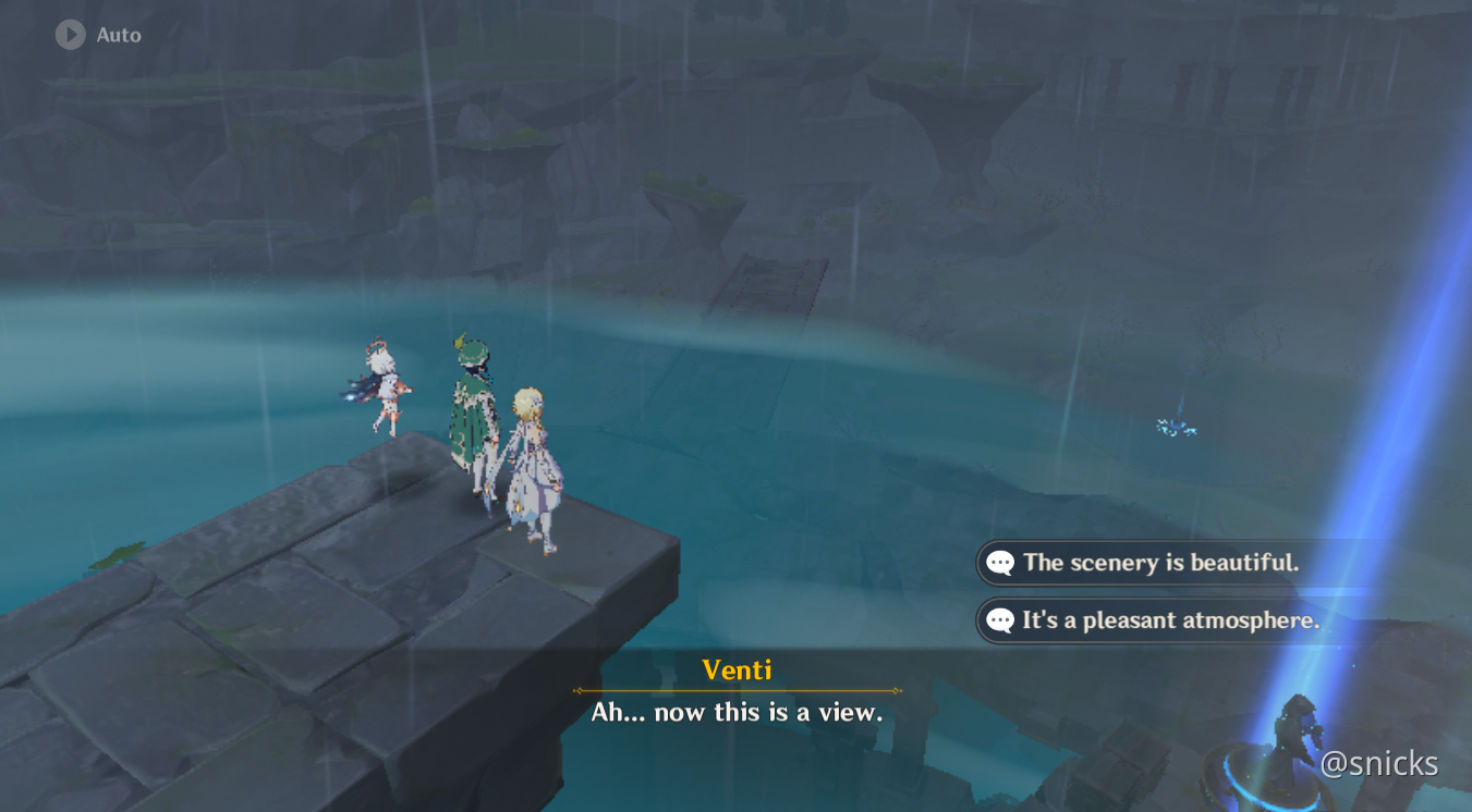 Yes, very nice view Venti. Genshin Impact | HoYoLAB