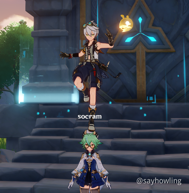 I like stepping on sucrose's head Genshin Impact | HoYoLAB
