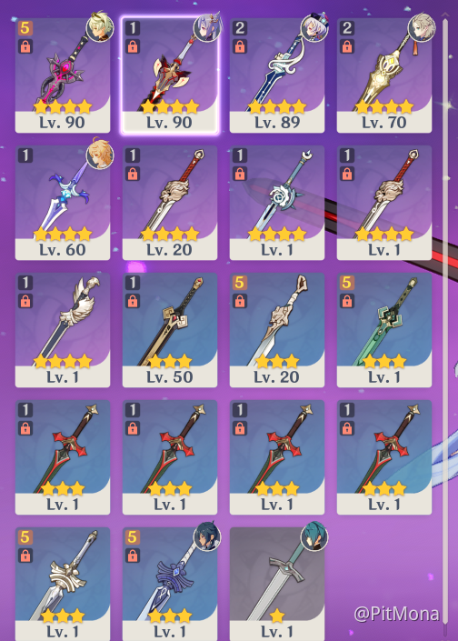 what sword are good for albedo Genshin Impact | HoYoLAB