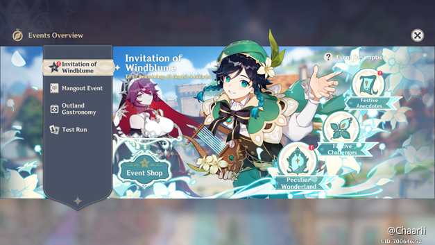 [1.4 Guide Event] Windblume Festival (Invitation To Windblume) Genshin ...