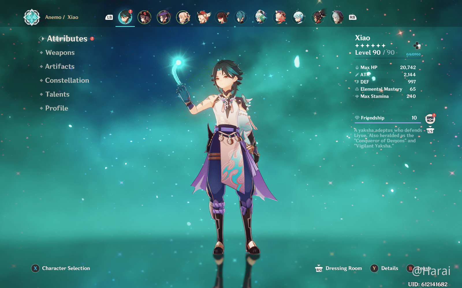 Celebrating Xiao lvl 10 friendship Genshin Impact | HoYoLAB