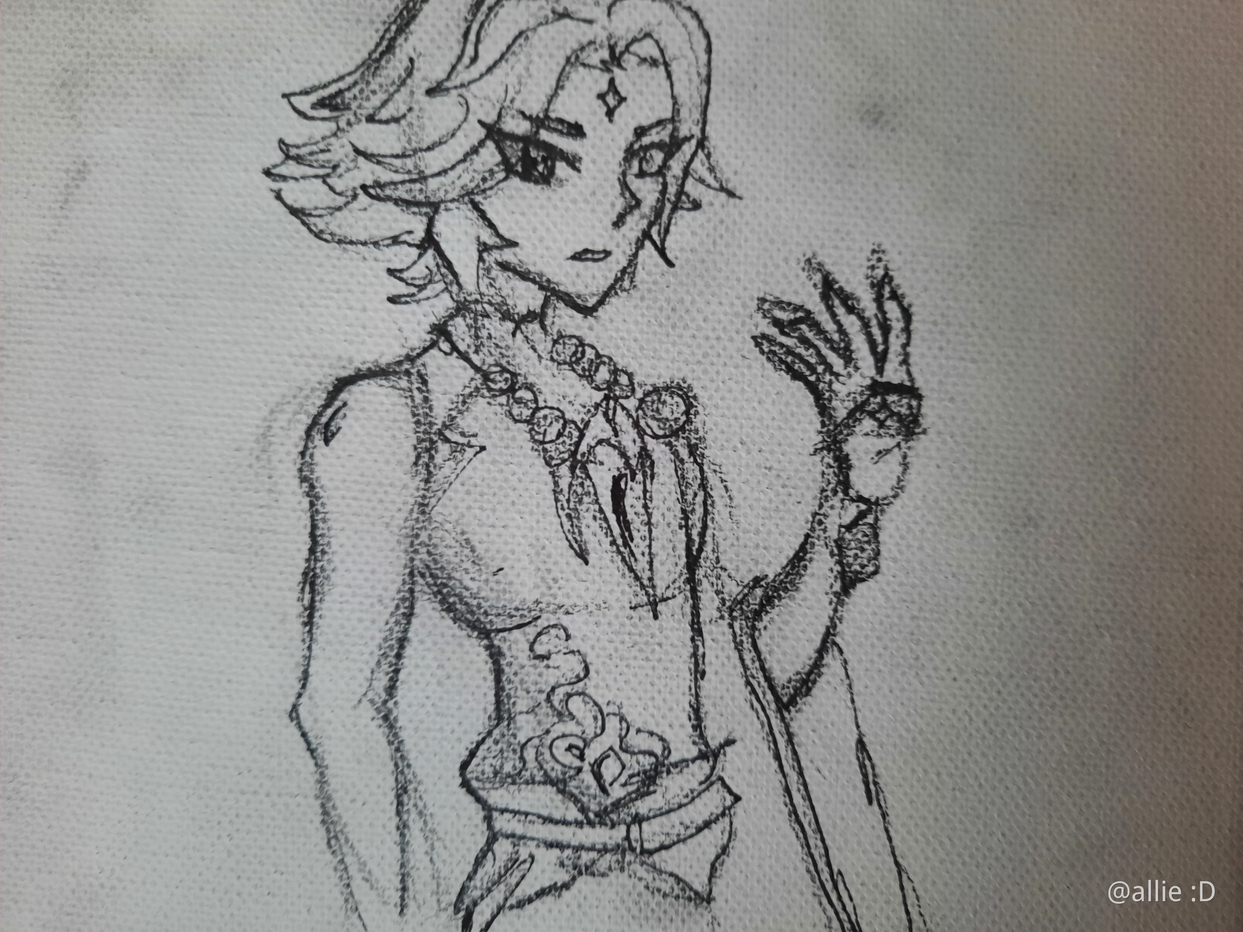 xiao drawing Genshin Impact | HoYoLAB