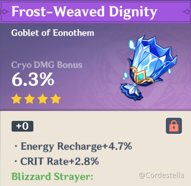 Woot! Finally, Cryo on a Blizzard Strayer Goblet! Genshin Impact | HoYoLAB