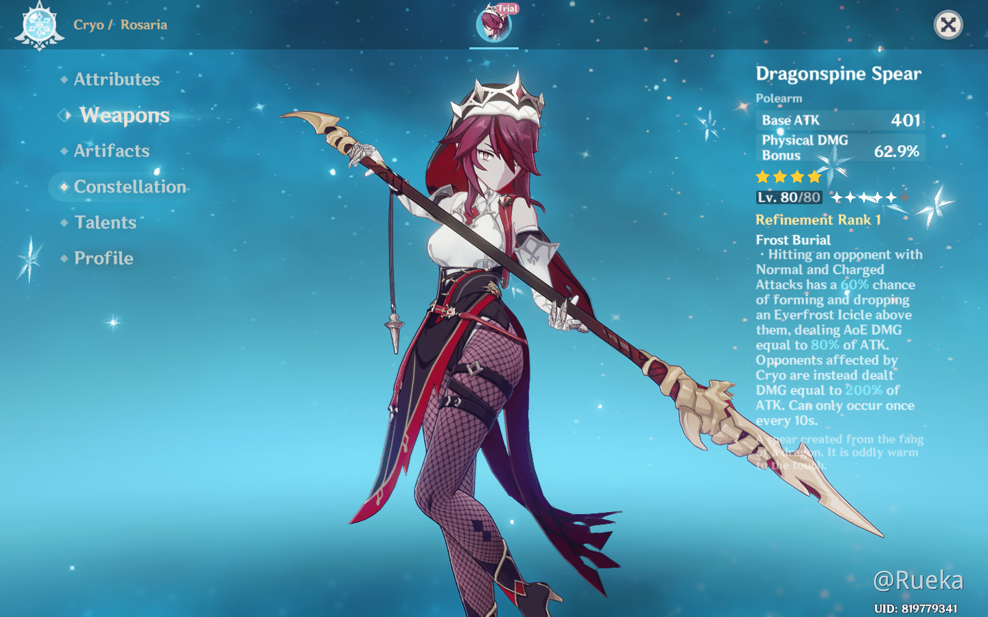 Rozaria...Rosarie...Rozari...Rosaria.... | Genshin Impact | HoYoLAB