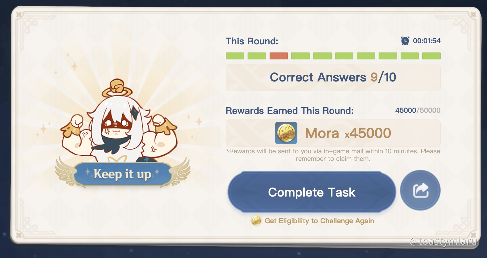 Paimon's 1000 Questions Quiz! Genshin Impact | HoYoLAB