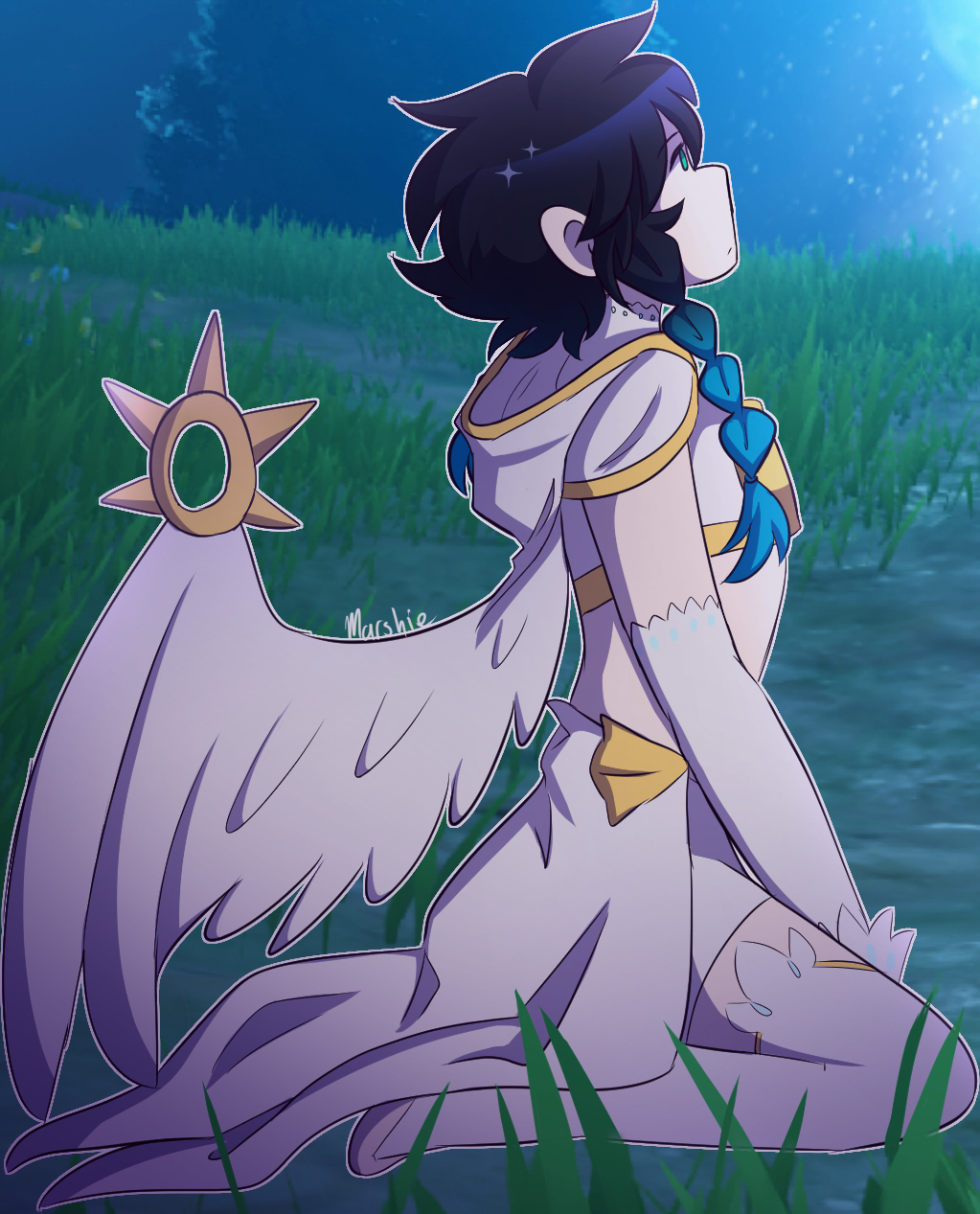 Pretty little wind god Genshin Impact | HoYoLAB