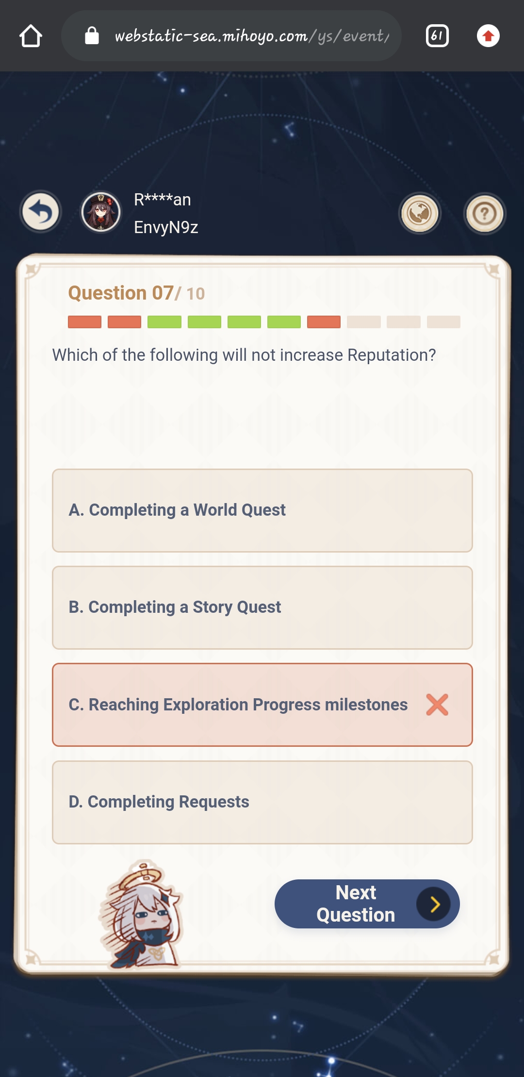 Bruh, this question Genshin Impact | HoYoLAB