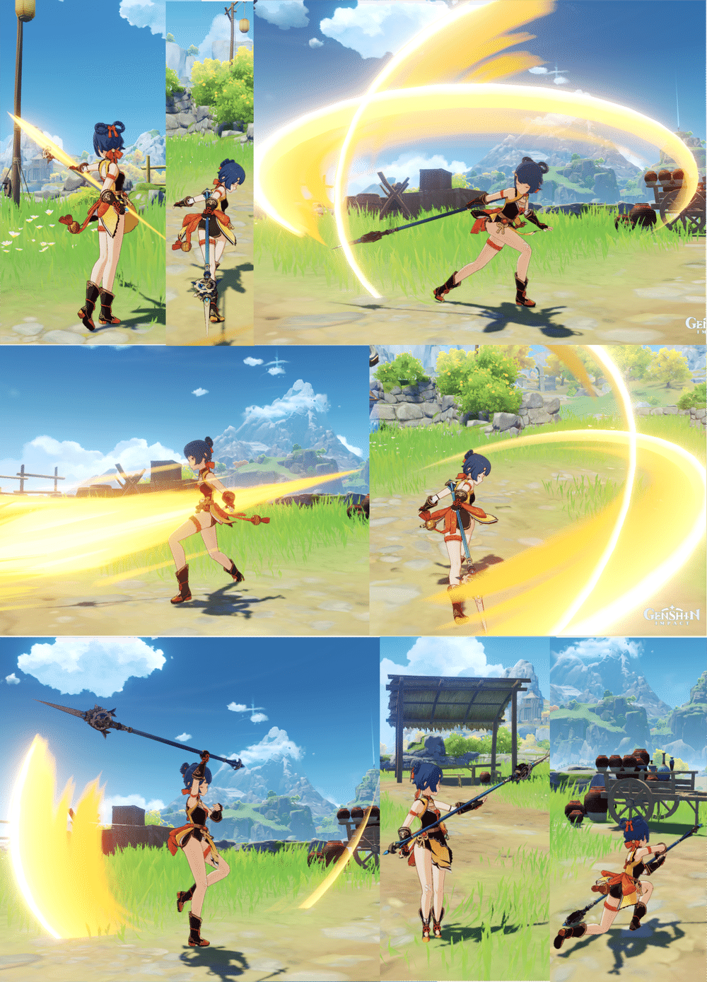 Xiangling reference for art Genshin Impact | HoYoLAB