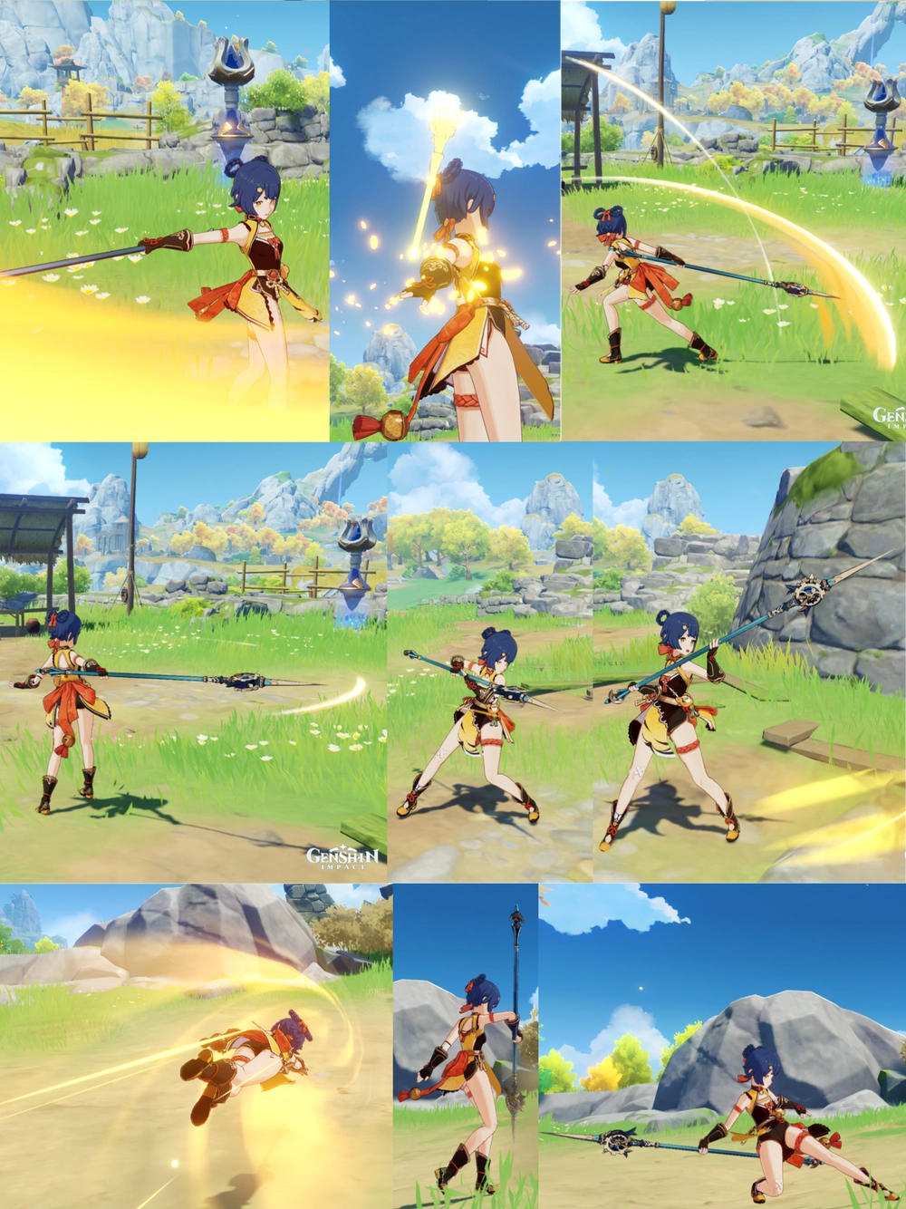 Xiangling reference for art Genshin Impact | HoYoLAB