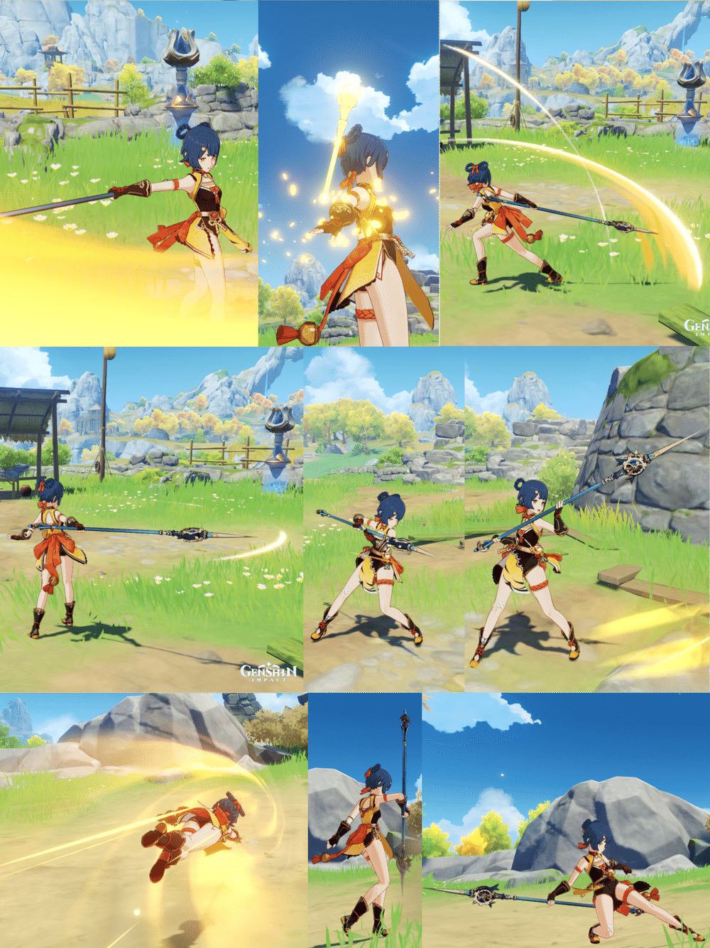 Xiangling reference for art Genshin Impact | HoYoLAB