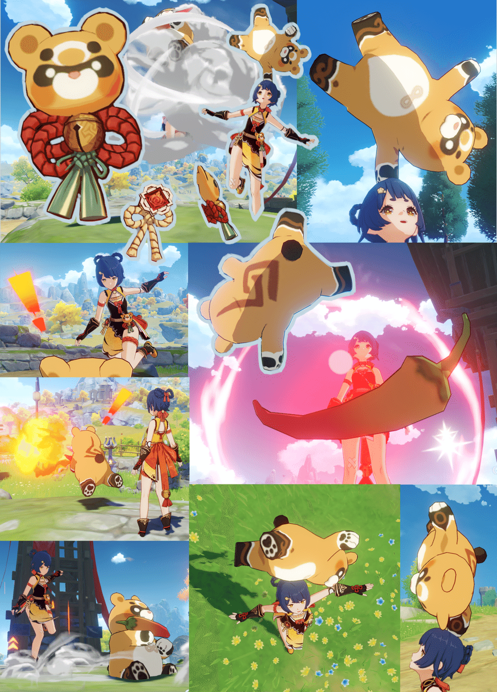 Xiangling reference for art Genshin Impact | HoYoLAB