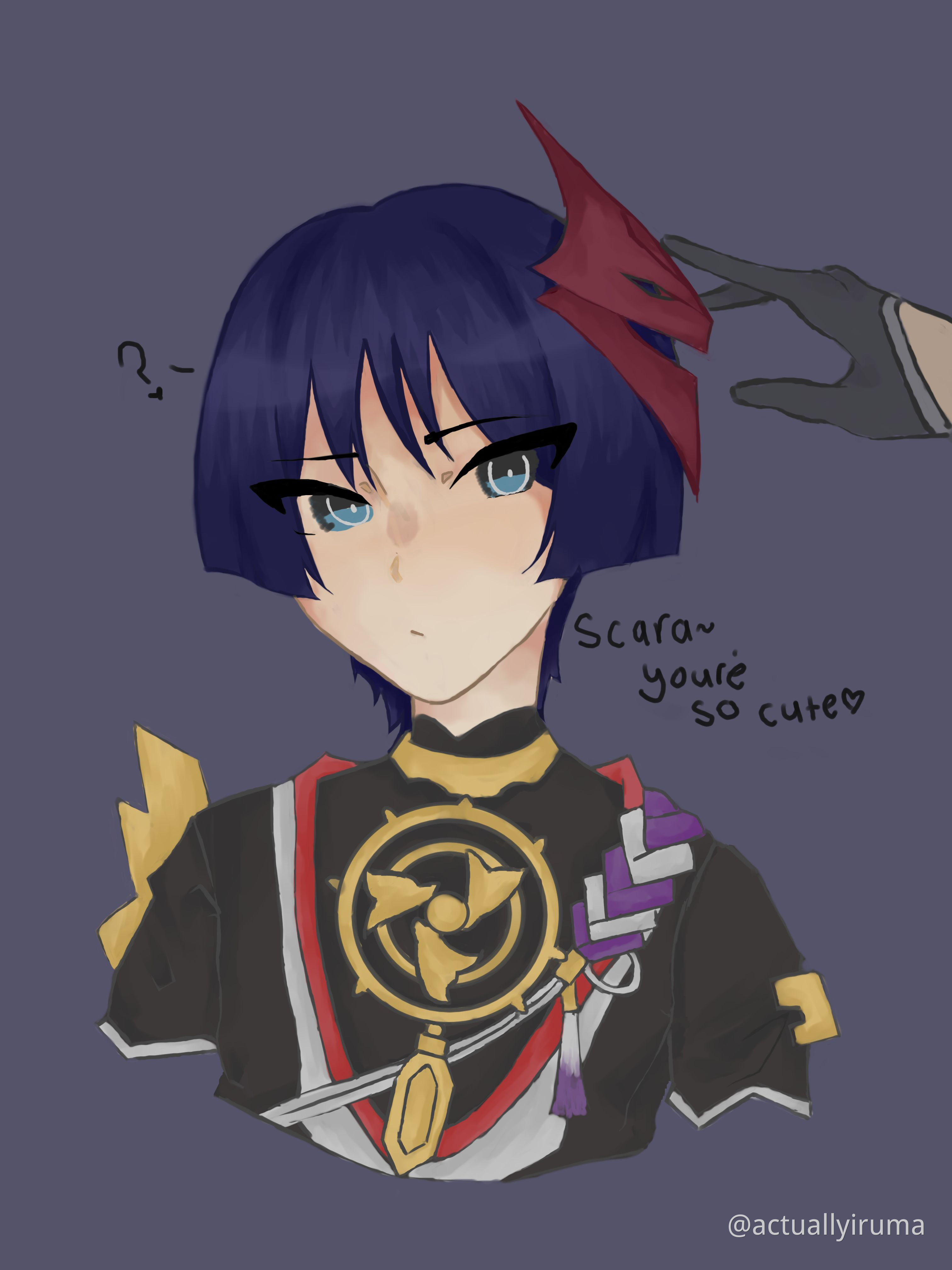 scarachilde / scaramouche with childes mask Genshin Impact | HoYoLAB