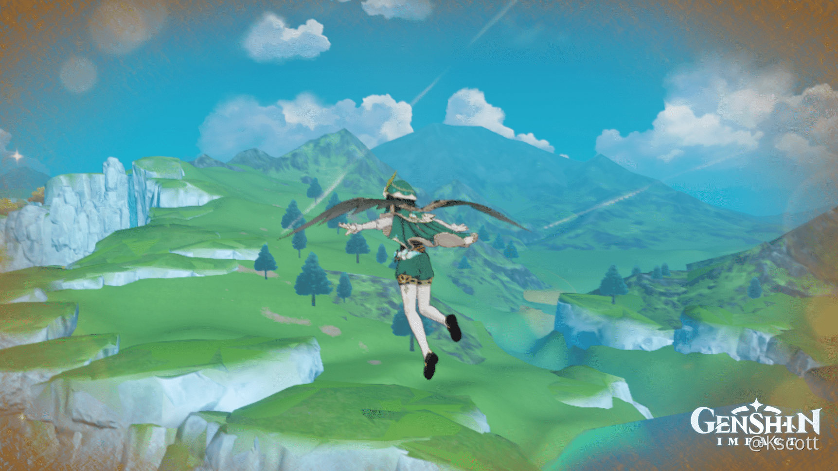 Flying Genshin Impact | HoYoLAB