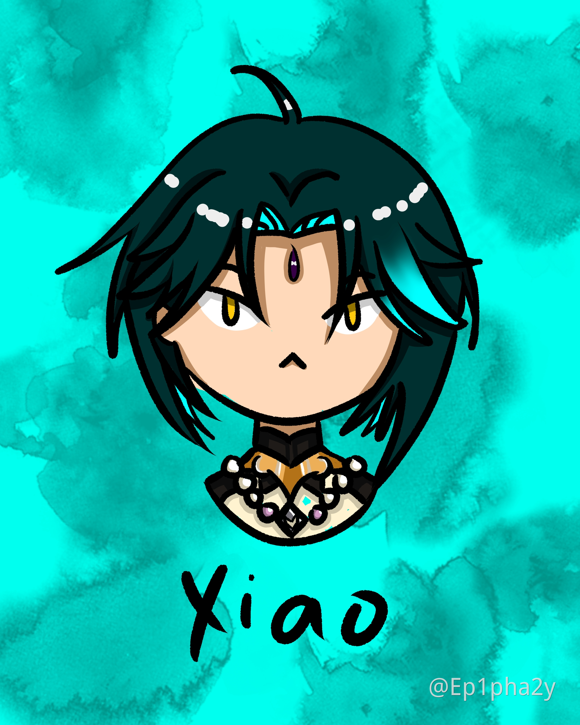 Chibi Xiao Genshin Impact | HoYoLAB