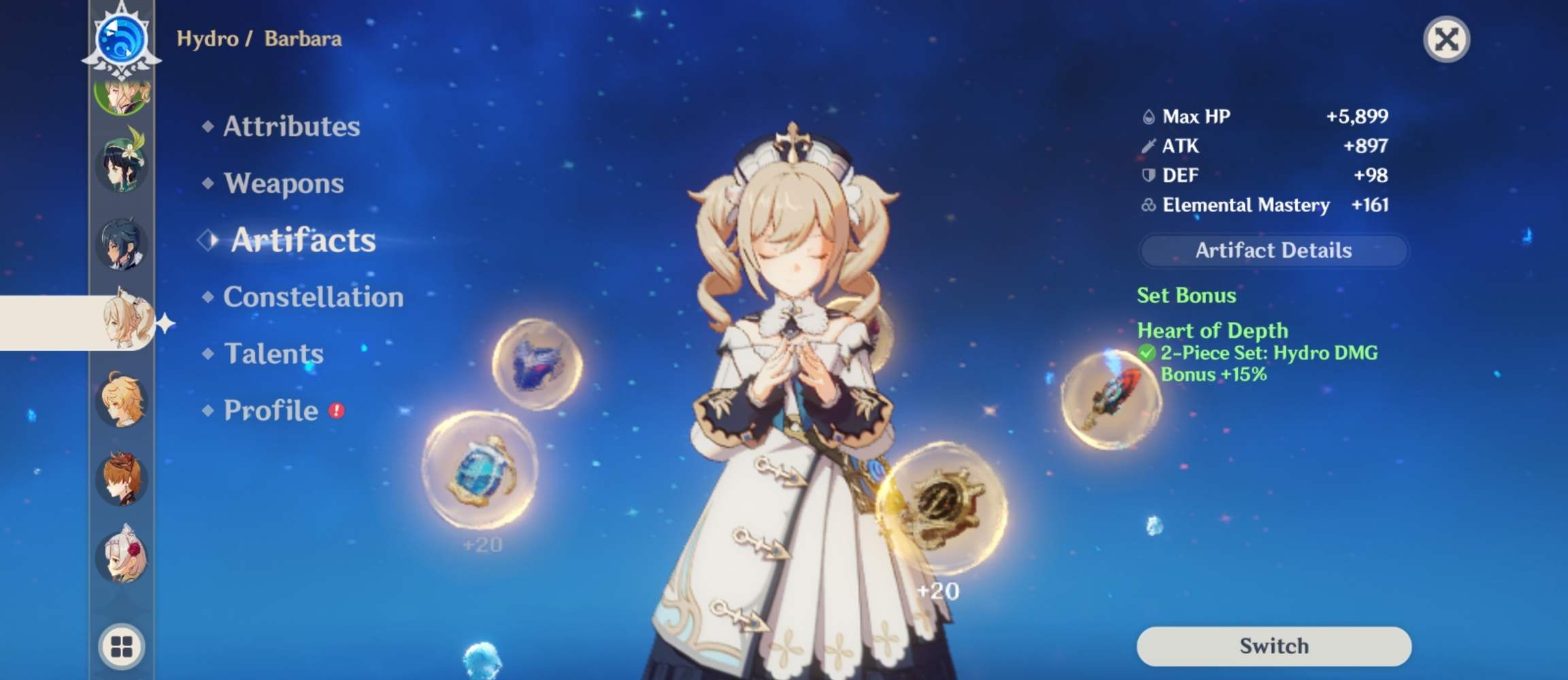 366k DPS Barbara ft. Bounty Buff Genshin Impact | HoYoLAB