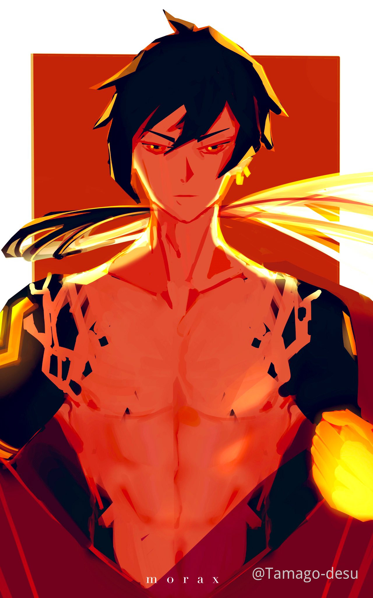 Morax (by bokuwatamago on twt) Genshin Impact | HoYoLAB