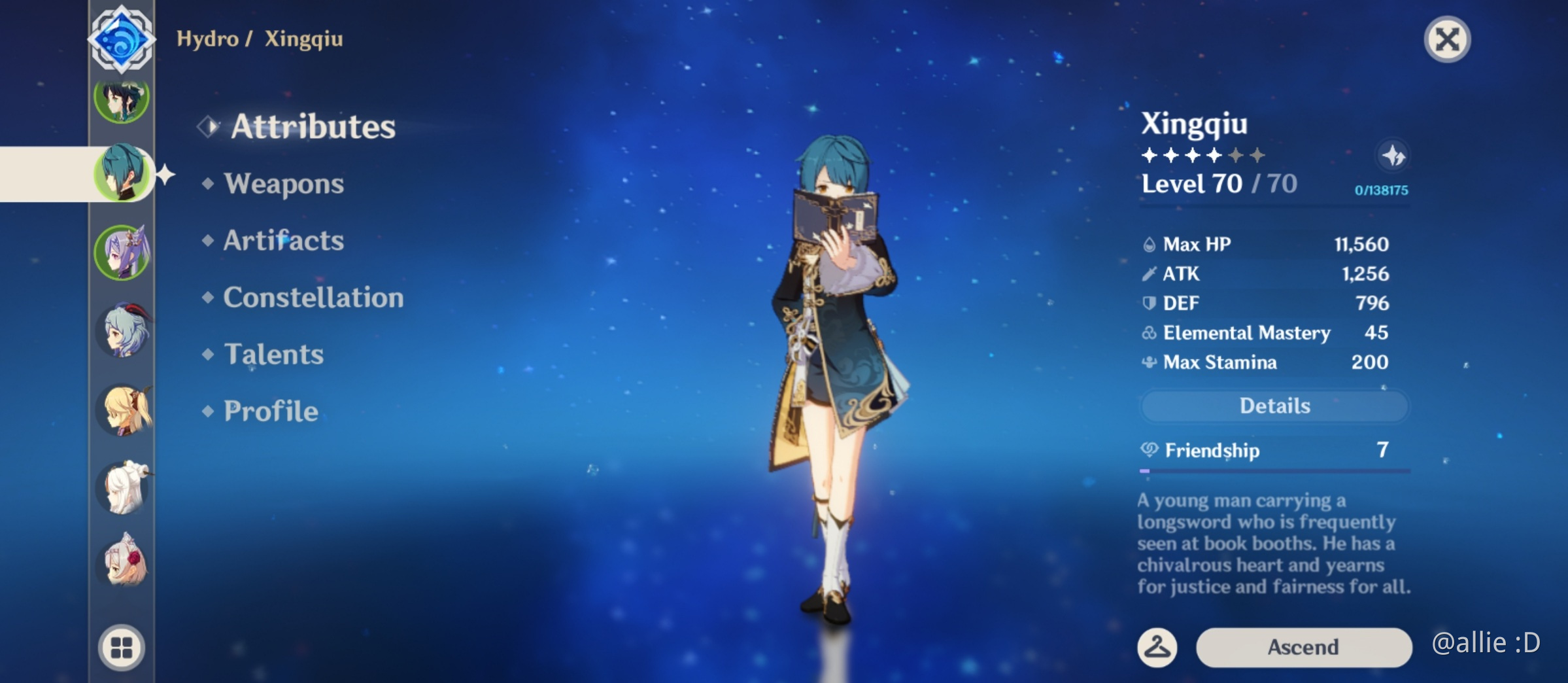 Xinqiu main dps build Genshin Impact | HoYoLAB