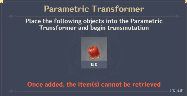 parametric transformer rewards pt10 Genshin Impact | HoYoLAB