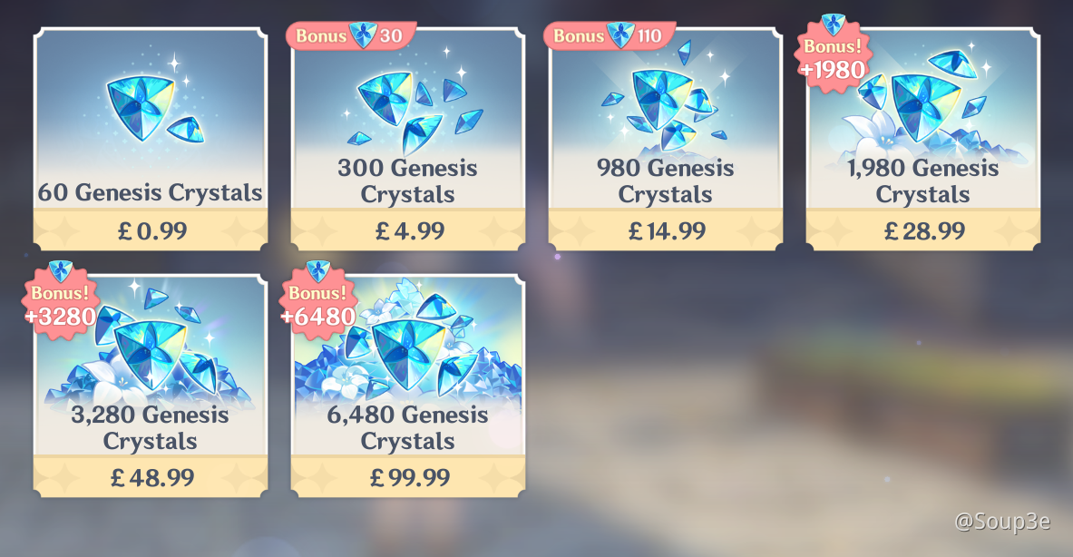 [Store Prices] European vs American store prices??? Genshin Impact ...