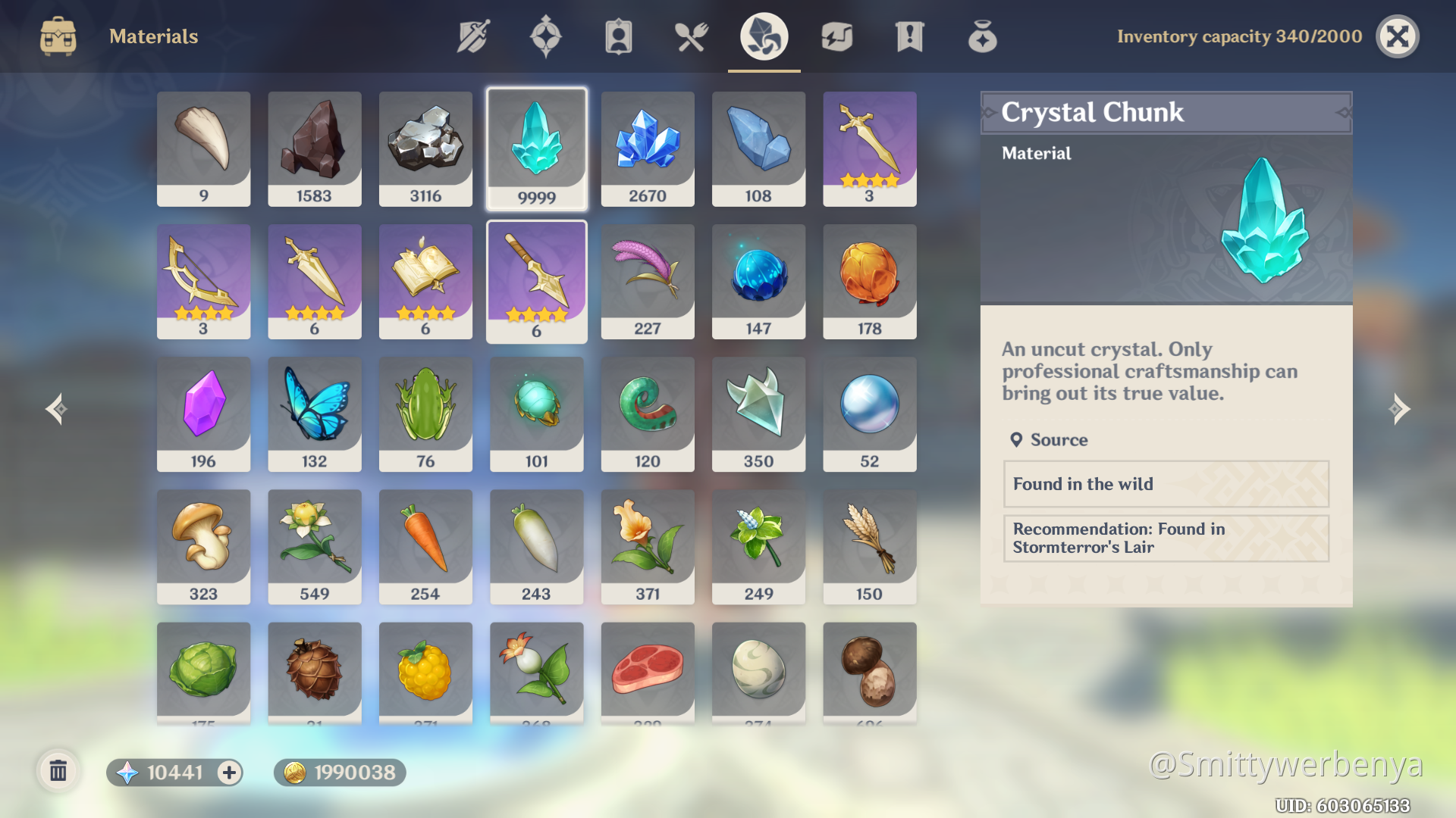 Crystal Chunk cap Genshin Impact | HoYoLAB