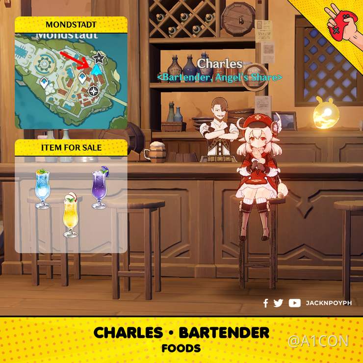 All Shop Locations | Genshin Impact | HoYoLAB