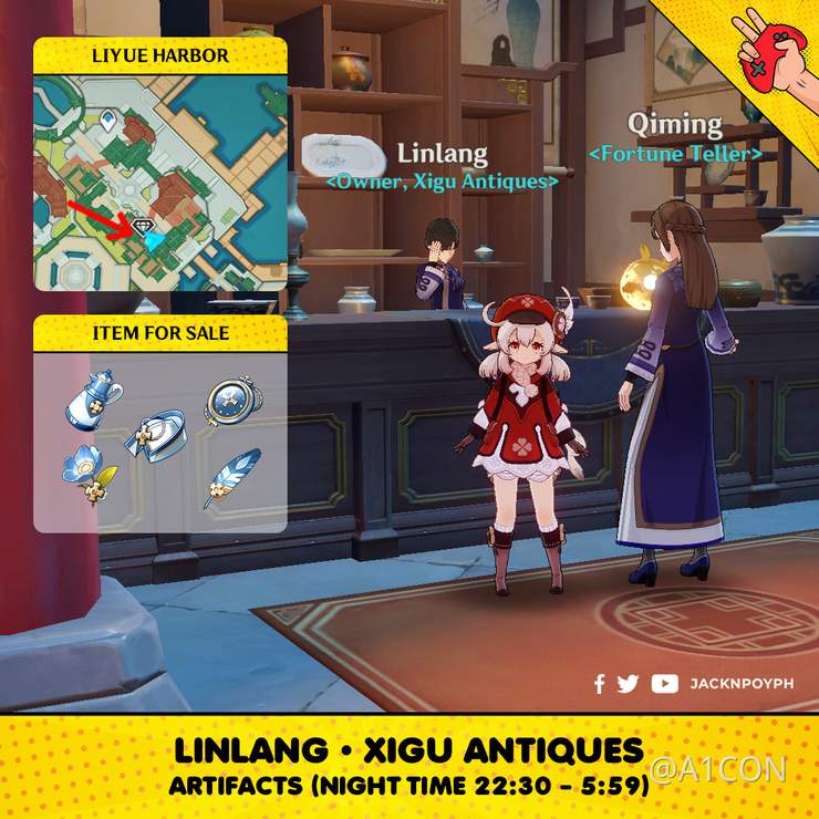 All Shop Locations | Genshin Impact | HoYoLAB