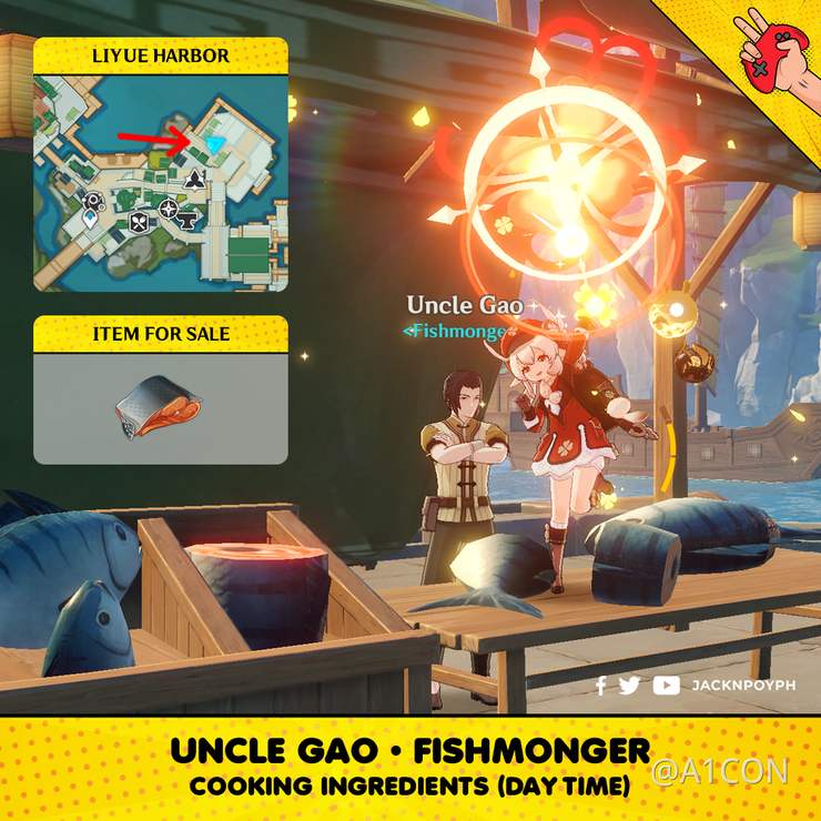 All Shop Locations | Genshin Impact | HoYoLAB