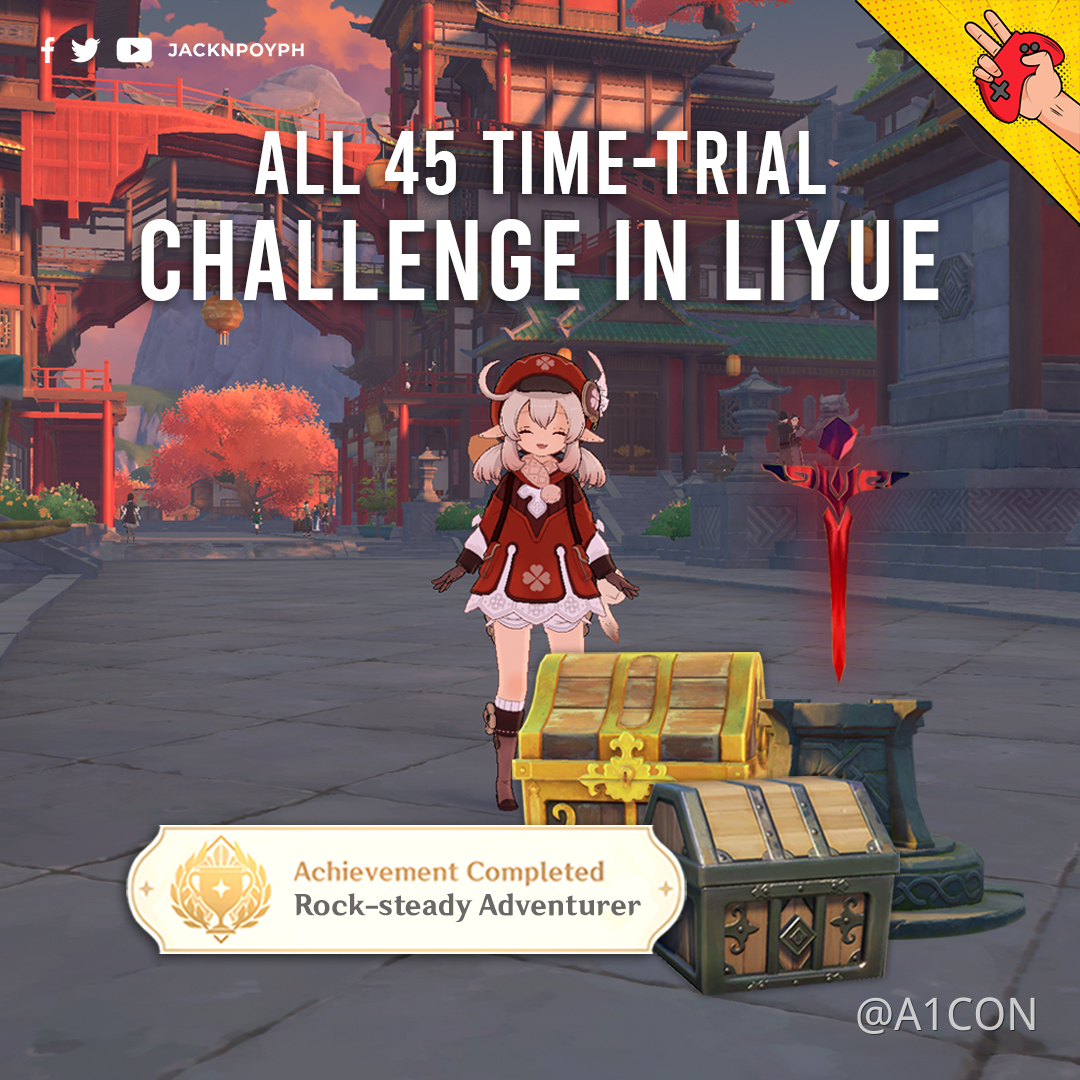 All Time-Trial Challenges in Liyue Genshin Impact | HoYoLAB