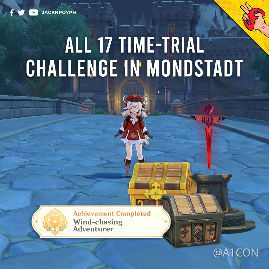 All Time-Trial Challenges in Mondstadt Genshin Impact | HoYoLAB