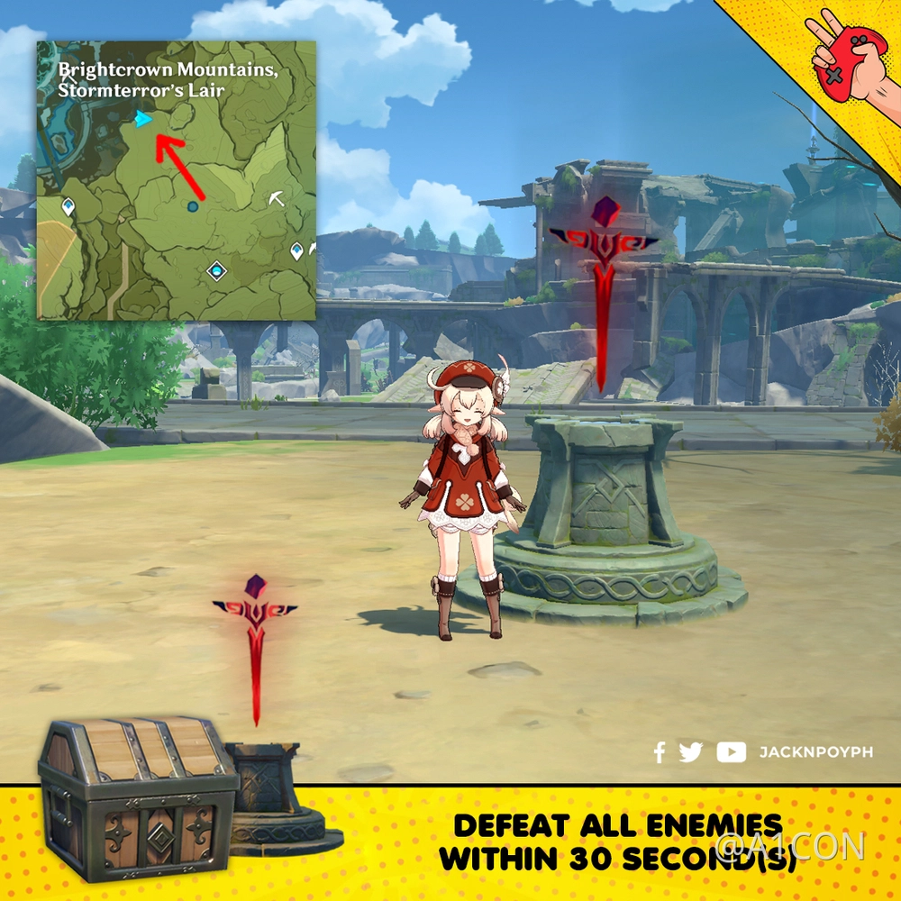 All Time-Trial Challenges in Mondstadt Genshin Impact | HoYoLAB