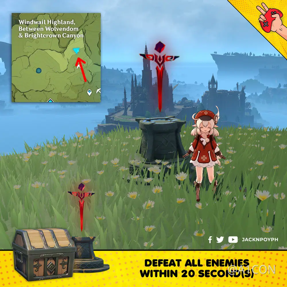 All Time-Trial Challenges in Mondstadt Genshin Impact | HoYoLAB