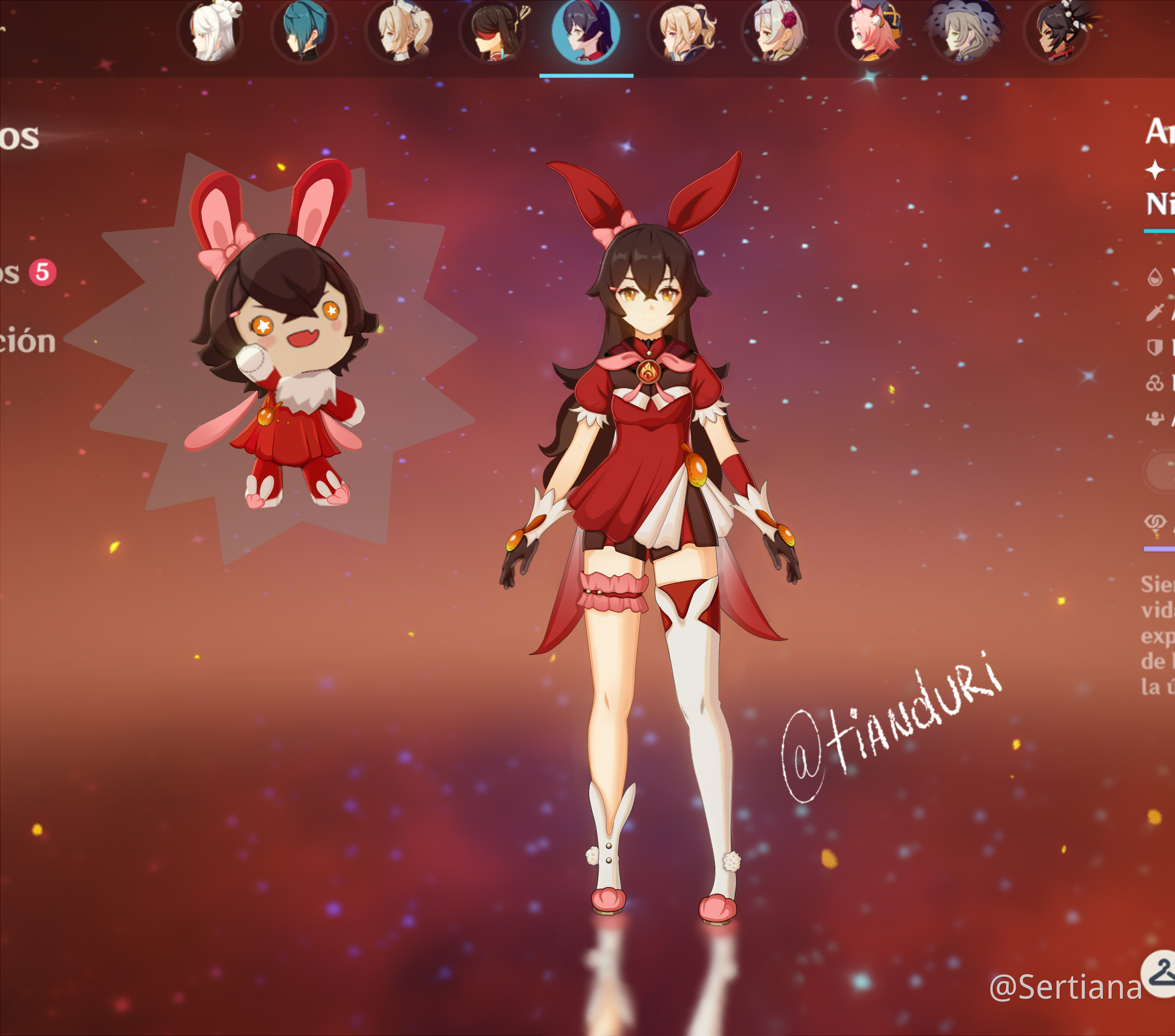 fan made skins part 2 Genshin Impact | HoYoLAB