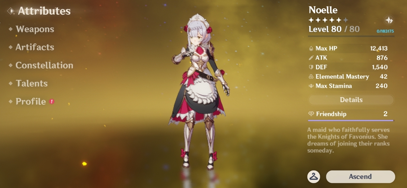 Noelle Build Help Needed!!! Genshin Impact | HoYoLAB