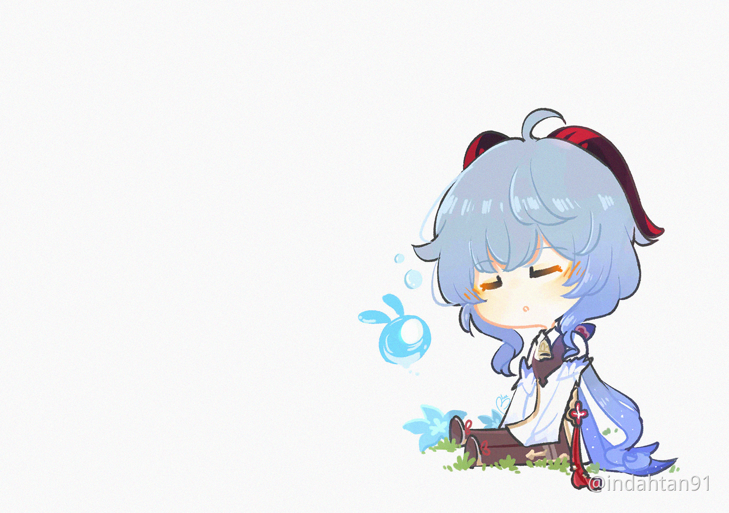 Sleeping lil' ganyu Genshin Impact | HoYoLAB