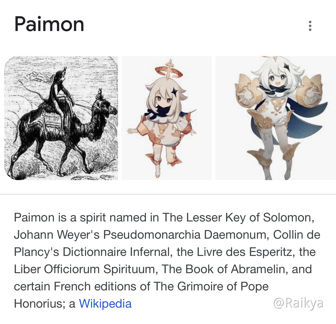 Umm... Paimon is a spirit? Genshin Impact | HoYoLAB