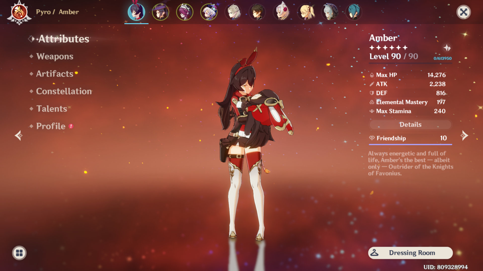 I finally built Amber! Genshin Impact | HoYoLAB