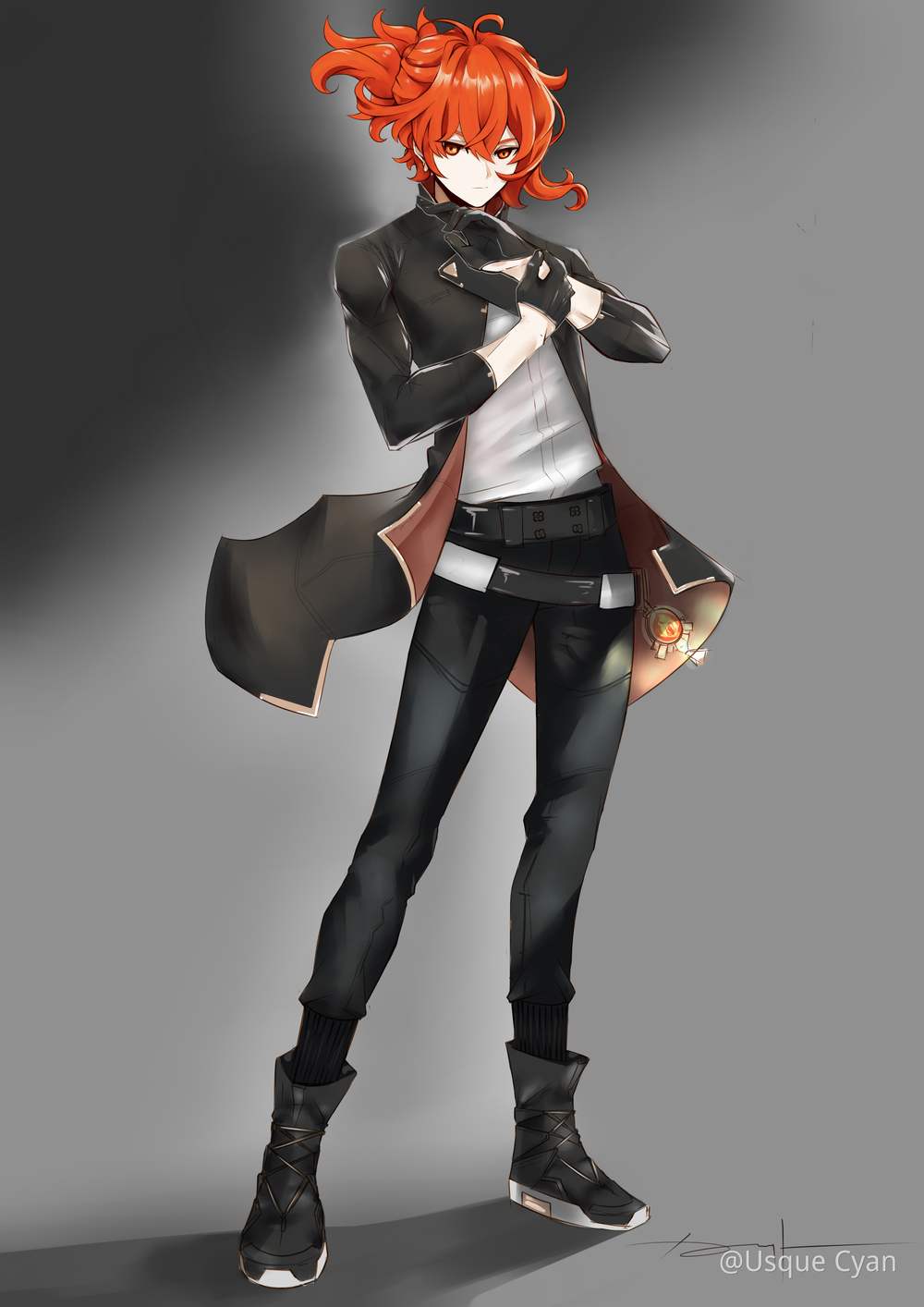 Diluc in modern clothing. Genshin Impact | HoYoLAB