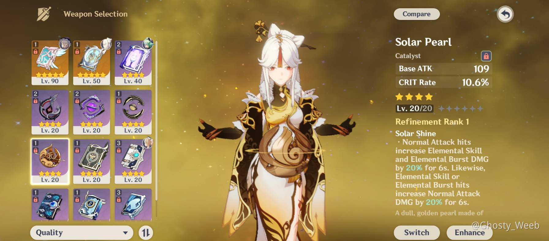 So best Mona weapon? Genshin Impact | HoYoLAB