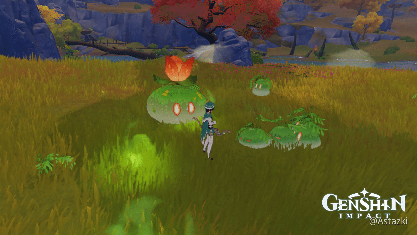 Dendro slime babies Genshin Impact | HoYoLAB