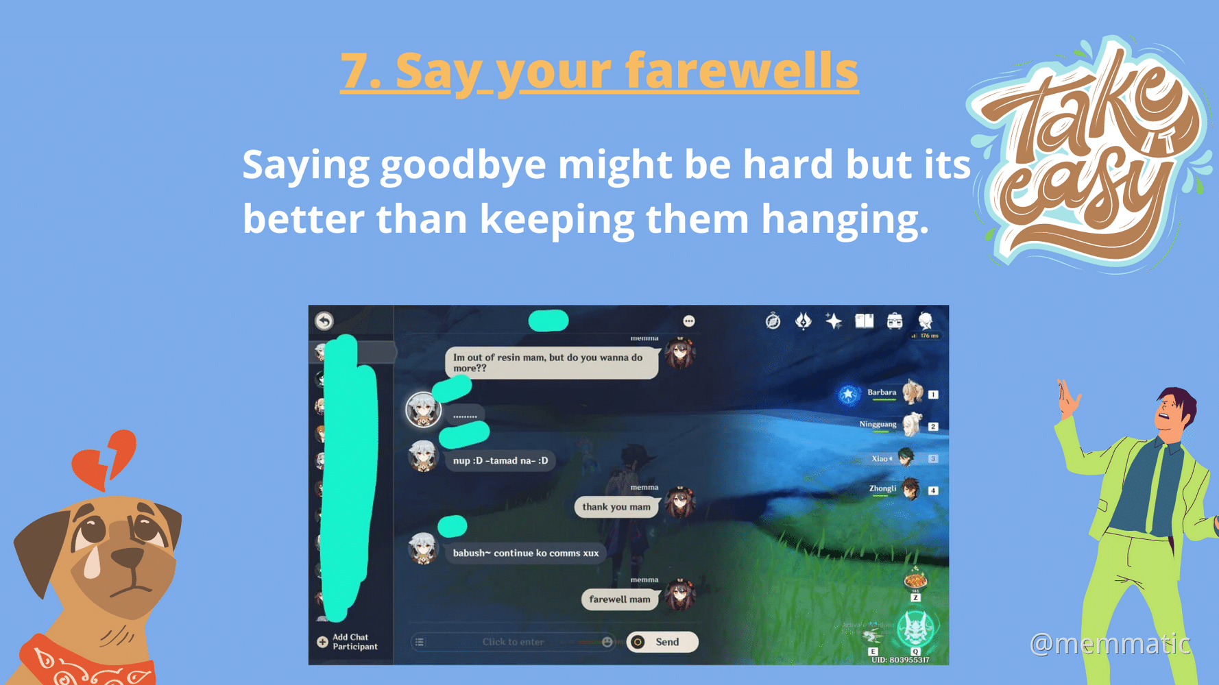 "[V1.4 Guide]" How to be polite in Genshin Impact (UID 803955317 ...