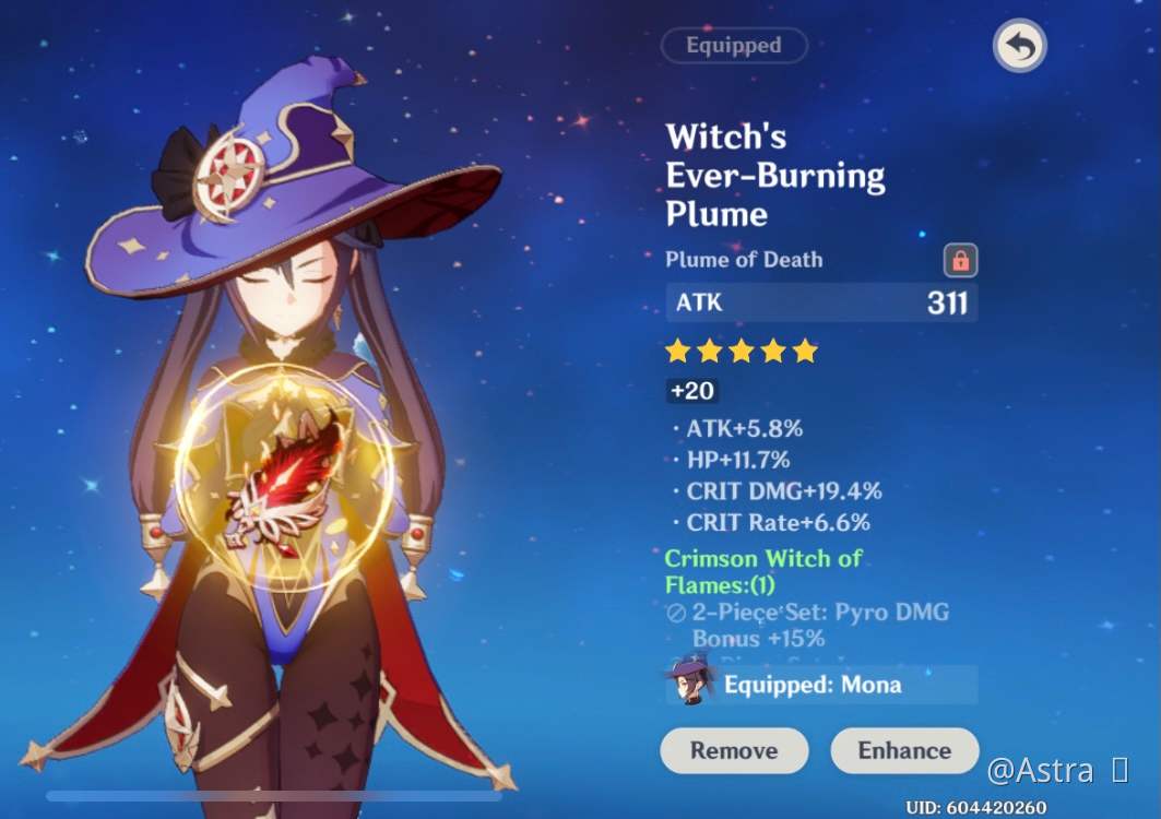 My Mona Build Guide Genshin Impact | HoYoLAB