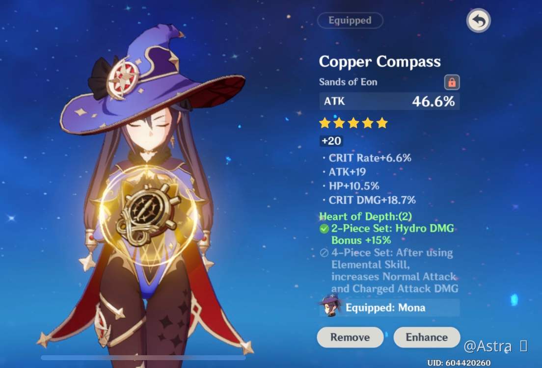 My Mona Build Guide | Genshin Impact | HoYoLAB