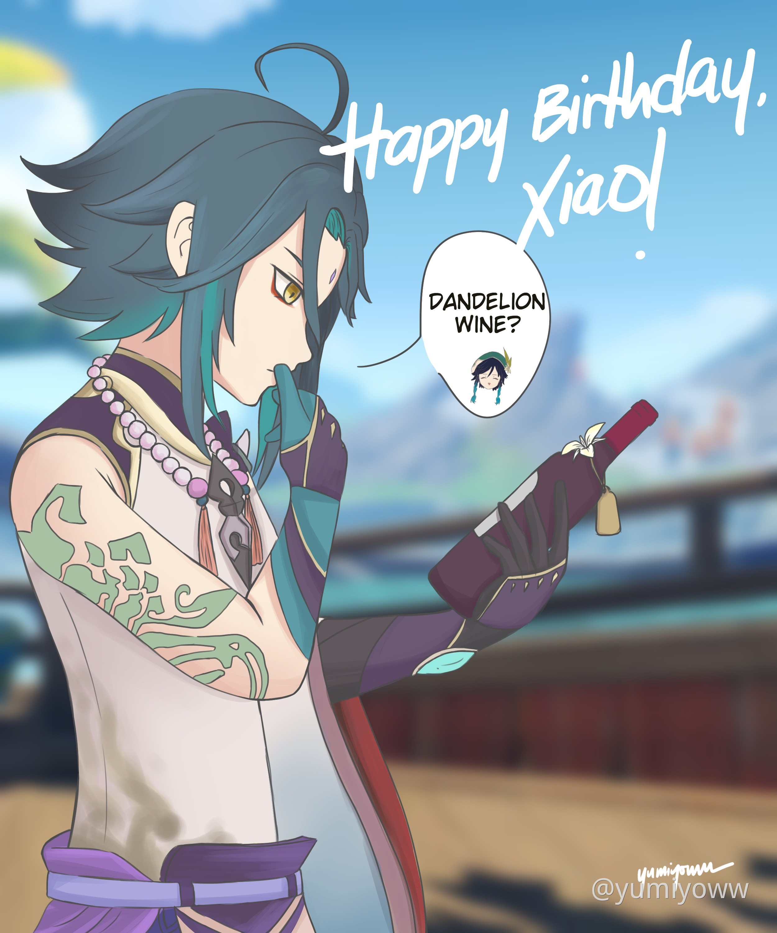 Happy Birthday Xiao! Genshin Impact | HoYoLAB