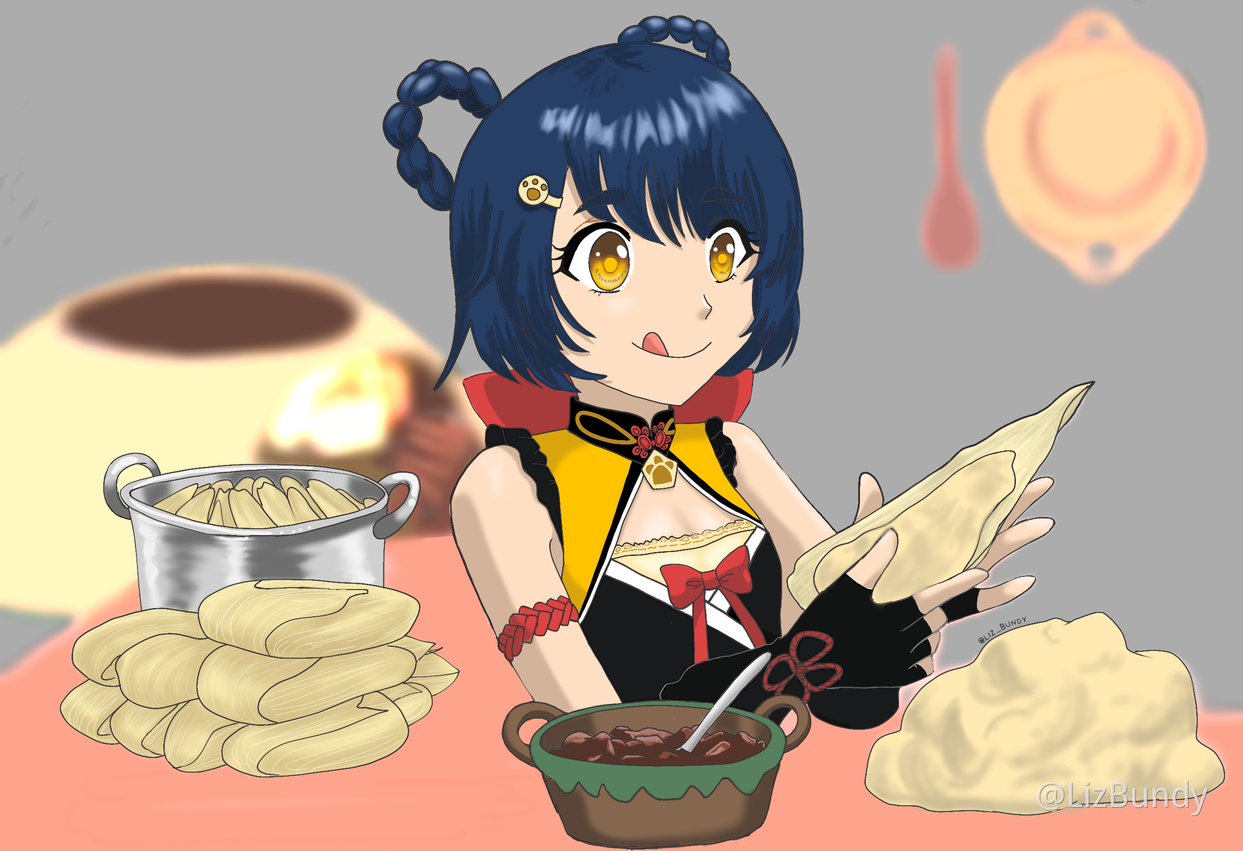 Xiangling is making Tamales! Genshin Impact | HoYoLAB