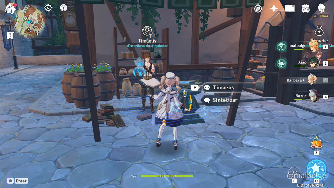 (easter egg) NPCs aplaudem a Barbara Genshin Impact | HoYoLAB