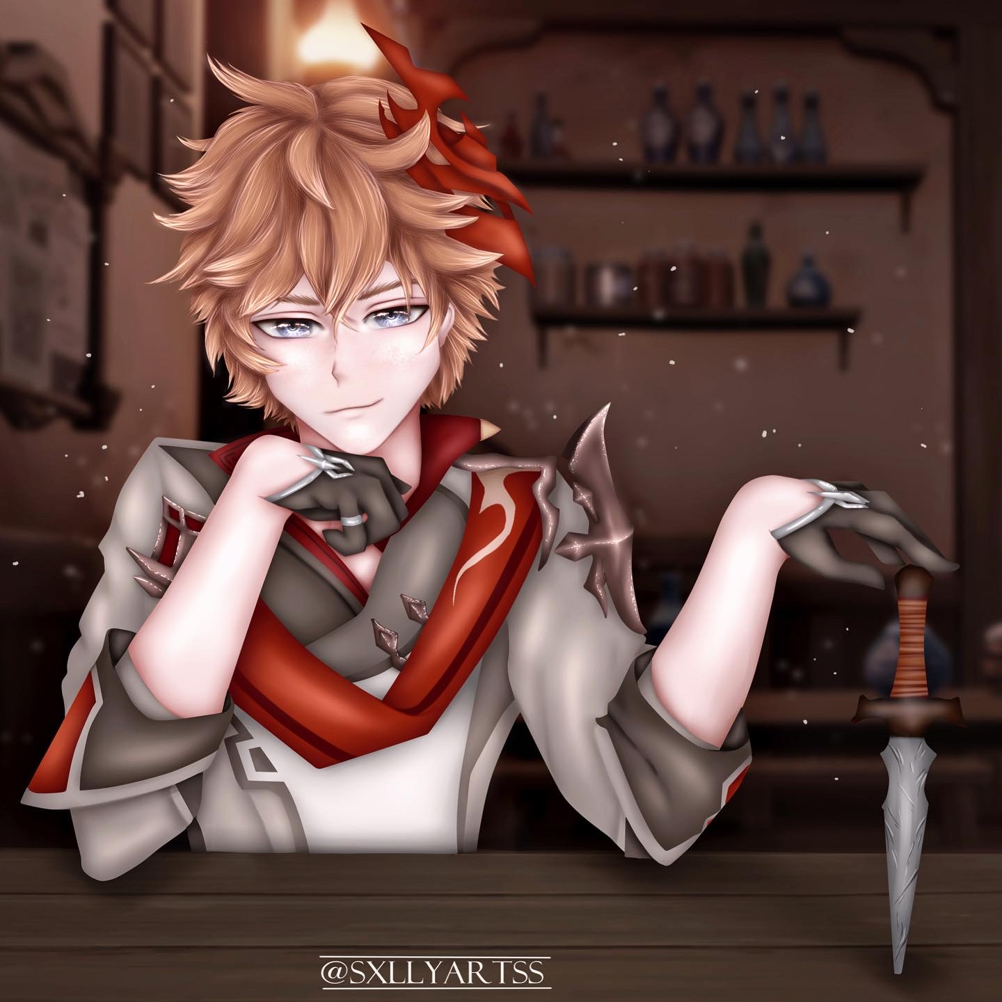 Childe Fanart Genshin Impact | HoYoLAB