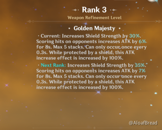 Can someone properly explain me how Golden Majesty works? Genshin ...