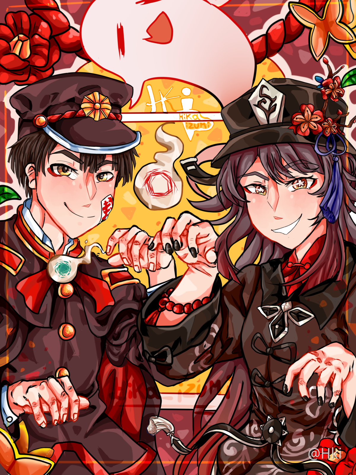 🌸 Hu tao and Hanako 🌸 Genshin Impact | HoYoLAB